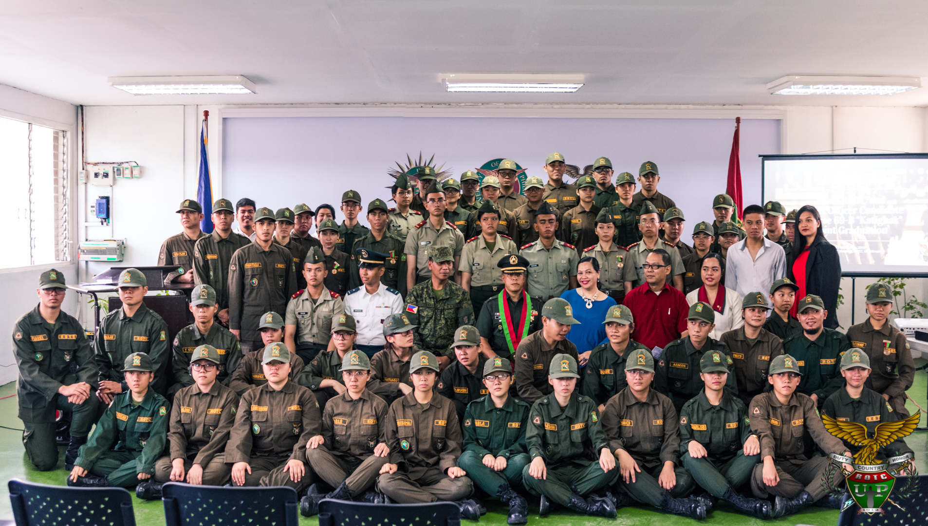 UPD ROTC holds Joint Graduation for Basic Cadets and Cadet Officer ...