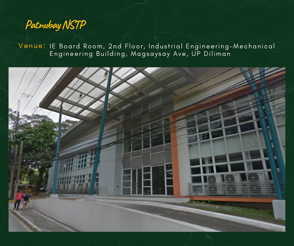 NSTP ACTIVITIES/PROGRAMS – National Service Training Program Diliman