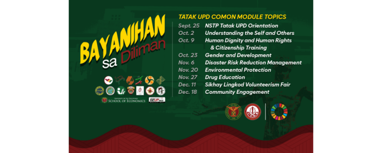 NSTP ACTIVITIES/PROGRAMS – National Service Training Program Diliman